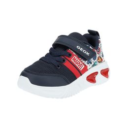 Geox Kinder Sneaker "Geox Sneaker Lederimitat/Mesh", Gr. 35, bunt, Lederimitat, Textil, Schuhe