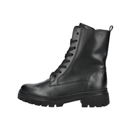 Gabor COMFORT Damen Schn&uuml;rstiefelette "Gabor Comfort Stiefelette Leder", Gr. 41, schwarz, Leder, Schuhe