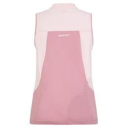 Ziener Damen Radtrikot "NIKOLETTA-Z", rosa, Gr. 36, Obermaterial: 85% Polyester, 15% Baumwolle. Obermaterial 2: 86% Polyester, 14% Baumwolle, Trikots