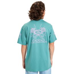 Quiksilver Herren T-Shirt "Evo Quik Rituals"deep sea, Gr. S, Obermaterial: 100% Walkfrottier;, Shirts