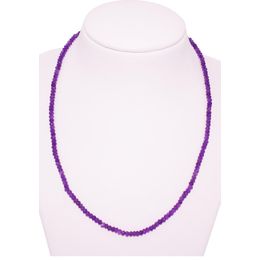 Firetti Damen Kette ohne Anh&auml;nger "Schmuck Geschenk Silber 925 Halsschmuck Halskette Amethyst", 42, Silber 925 (Sterlingsilber), B: 4mm, bunt, Silber