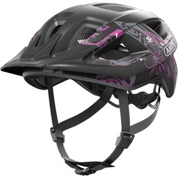 Abus Fahrradhelm "Aduro 3.0 LED", S, schwarz, Helme