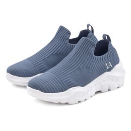 Lascana Damen Sneaker, Gr. 38, blau, Obermaterial: 100% Textilmaterial. Decksohle: 100% Textilmaterial. Futter: 100% Textilmaterial. Laufsohle: 100%