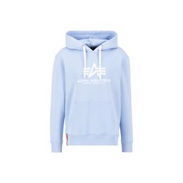Herren Hoodie "Basic Hoodie BL", blau, Gr. XS, Alpha Industries, Obermaterial: 80% Baumwolle, 20% Polyester, Sweatshirts