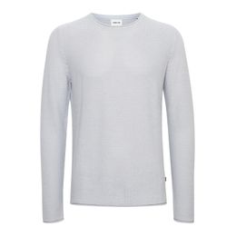 !Solid SOLID Herren Strickfleece-Pullover "Strickpullover SDJarah", grau, Gr. M, Obermaterial: 50% Baumwolle CO. 50% Polyacryl PAN., Pullover