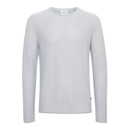 !Solid SOLID Herren Strickfleece-Pullover "Strickpullover SDJarah", grau, Gr. XL, Obermaterial: 50% Baumwolle CO. 50% Polyacryl PAN., Pullover