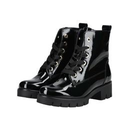 Gabor Damen Schn&uuml;rstiefelette "Gabor Stiefelette Leder", Gr. 37,5, schwarz, Leder, Schuhe