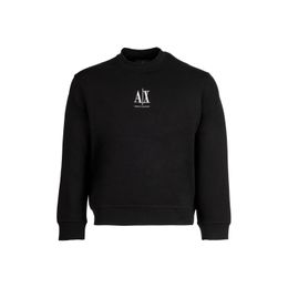 Armani Exchange Herren Sweatshirt "Sweatshirt", schwarz, Gr. S, Obermaterial: 79% Baumwolle CO. 17% Polyester PES. 4% Elasthan EL., Sweatshirts