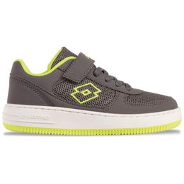 Lotto Kinder Sneaker, Gr. 32, gelb, Kunstfaser, Synthetik, Schuhe