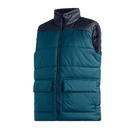 Maier Sports Herren Funktionsweste "Heatcore Vest M", blau, Gr. 58, 100% Polyester, Westen, warme Herren Weste windabweisend u. atmungsaktiv