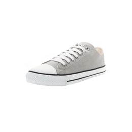Ethletic Damen Sneaker "Trainer White Cap Lo Cut", Gr. 38, grau, Obermaterial: 100% Baumwolle; Sohle: 100% Naturkautschuk, Schuhe, Keine Angabe