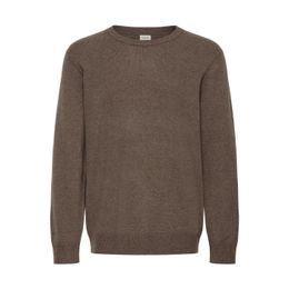 !Solid SOLID Herren Strickfleece-Pullover "Strickpullover SDRick", schwarz, Gr. XL, Obermaterial: 60% Lammfell LF. 40% Nylon NY., Pullover