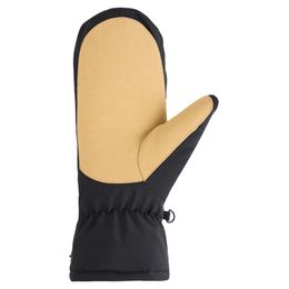 Ziener Damen F&auml;ustlinge "ISCADA-Z MITTEN glove", schwarz, Gr. M, Materialmix, Handschuhe