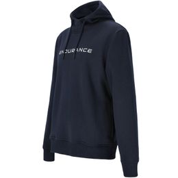 Endurance Jungen Sweatshirt "Lionk", blau, Gr. 152, unifarben, 65% Polyester, 35% Baumwolle, Sweatshirts, mit l&auml;ssiger Kapuze