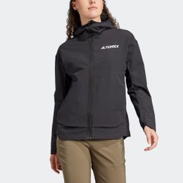 adidas terrex Damen Softshelljacke "W MT SOSH JA", schwarz, Gr. L, Obermaterial: 87% Polyester, 13% Elasthan, Jacken