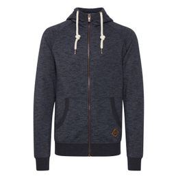 !Solid SOLID Herren Kapuzensweatjacke "Kapuzensweatjacke SDVitu", blau, Gr. L, Obermaterial: 60% Baumwolle CO. 40% Polyester PES., Sweatjacken