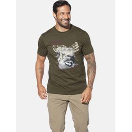 Jan Vanderstorm Herren T-Shirt "T-Shirt HAKSE", gr&uuml;n, Gr. XL, Obermaterial: 100% Baumwolle CO., Shirts