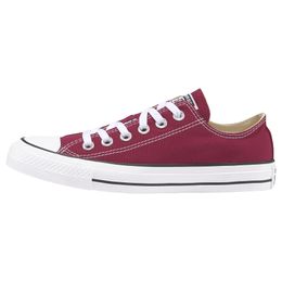 Converse Damen Sneaker "Chuck Taylor All Star Ox", Gr. 45, rot, Textil, Schuhe