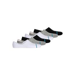 Stance Herren Sneakersocken "Socken Icon No Show Sneakersocken 6er Pack", Gr. 38, bunt, Obermaterial: 55% Baumwolle CO. 41% Nylon NY. 4% Elasthan