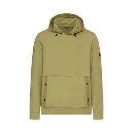 Camel Active Herren Sweatshirt, beige, Gr. L, unifarben, Sweatware, Obermaterial: 80% Baumwolle, 14% Polyester, 6% Elasthan, Sweatshirts, mit