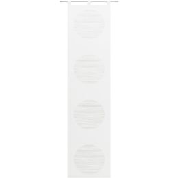 Neutex for you! Schiebegardine NEUTEX FOR YOU, B:57cm H:145cm, wei&szlig;, Scherli, Polyester, Wohnzimmer, Gardinen, "Padova", Inkl. Zubeh&ouml;r