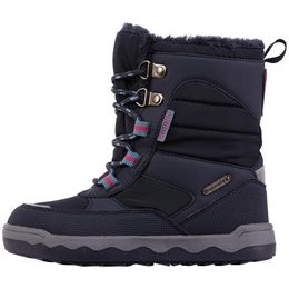 Kappa M&auml;dchen Stiefelette, Gr. 30, blau, Synthetik, Textil, clean, Schuhe, - mit Rei&szlig;verschluss auf der Innenseite