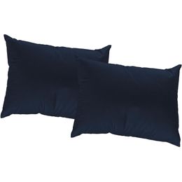 Dekokissen WIRTH, B:40cm L:40cm, blau, Baumwolle, Polyester, Kinderzimmer, Dekokissen_Sitzkissen_Kissenh&uuml;llen, "Newbury", Kissenh&uuml;lle ohne F&uuml;llung, 2