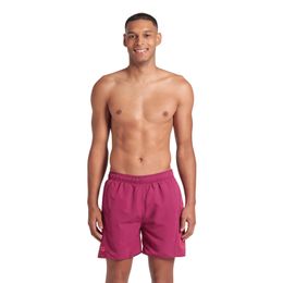 arena Herren Badeshorts "FUNDAMENTALS arena LOGO BOXER R", lila, Gr. XL, Obermaterial: 100% Polyester, Badehosen
