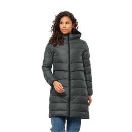 Jack Wolfskin Damen Daunenmantel "LENAUPLATZ", grün, Gr. XXL, Obermaterial: 100% Polyamid. Wattierung: 90% Daunen, 10% Federn, Mäntel, Wärmend,