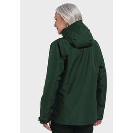 Sch&ouml;ffel SCH&Ouml;FFEL Damen Doppeljacke "3in1 Jacket Style Okere WMS", gr&uuml;n, Gr. 36, Aussenjacke Oberstoff: Aussenseite: 100% Polyester. (Membran: