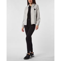 Plein Sport Damen Yoga-Sweatjacke "Sweatjacke", grau, Gr. XXL, Obermaterial: 100% Polyester. Futter: 100% Polyester, Sweatjacken