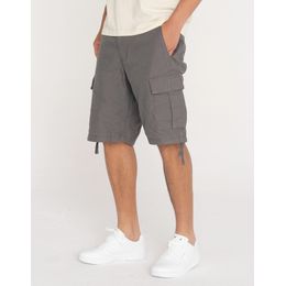 Jack & Jones JACK & JONES Herren Cargoshorts "JPSTCOLE BARKLEY JJCARGO SHORTS SN", grau, Basic, Gr. XS, unifarben, Web, Obermaterial: 100% Baumwolle, Hosen, mit