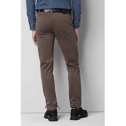 MEYER Herren Chinos "M5 Slim", braun, Gr. 34, unifarben, 91% Baumwolle, 6% Elastomultiester, 3% Elasthan, Hosen, mit Stretch-Dehnbund