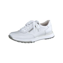 Paul Green Damen Sneaker "Paul Green Sneaker Glattleder", Gr. 38, weiß, Glattleder, Schuhe