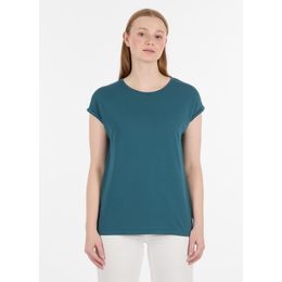 Ragwear Damen T-Shirt "DIONA"ocean grün, Gr. XXL, unifarben, Jersey, Obermaterial: 50% Baumwolle, 50% Modal, Shirts