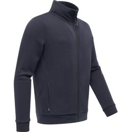 Ragwear Herren Sweatjacke "Jettrys"navy, Basic, Gr. XL, Material: 70% Baumwolle, 30% Polyester, Sweatjacken, Weiche Herren Alltagsjacke