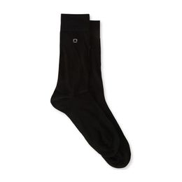 OLYMP Herren Businesssocken "Doppelpack OLYMP Comfort Sock", Gr. 45, schwarz, Baumwollmischung, Socken, Baumwollmischung, Basic