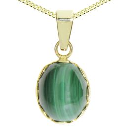 OSTSEE-SCHMUCK Damen Kette mit Anh&auml;nger "OSTSEE-SCHMUCK Kette mit Anh&auml;nger K&auml;the Kette mit Anh&auml;nger K&auml;the", 42cm, Gelbgold 333, L: 42, gold, Gelbgold