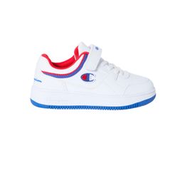 Champion Mädchen Sneaker "RD18 LOW B PS", Gr. 28wht, bai, rox, Synthetik, Schuhe