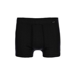 Ammann Herren Boxershorts "Boxershort Jeans Boxer Briefs 1er Pack", Gr. L, grau, Obermaterial: 75% Baumwolle CO. 25% Polyester PES., Unterhosen