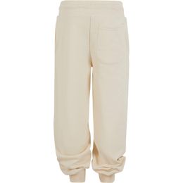 Urban Classics M&auml;dchen Jogginghose "Urban Classics Boys Light Terry Basic Sweatpants"sandwei&szlig;, Gr. 158, unifarben, 60% Baumwolle, 40% Polyester, Hosen