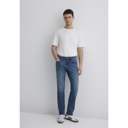 Mavi Herren Röhrenjeans "JAKE", grün, Gr. 30, 99% Baumwolle, 1% Elasthan, Jeans, Slim Skinny Jeans