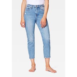 Mavi Damen Boyfriend-Jeans "STAR", gold, Gr. 28, Stoff, 99% Baumwolle, 1% Elasthan, Jeans, Slim Mom Jeans