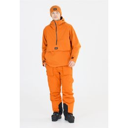 SLOPE Herren Skihose "Killy", orange, Gr. XXXS, unifarben, 100% Polyester, Hosen, aus wetterfestem und atmungsaktivem Material