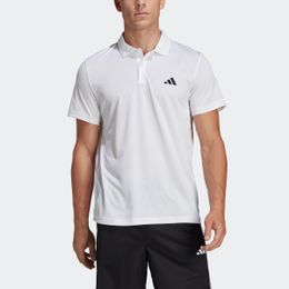 Herren Poloshirt "TR-ES BASE POLO", schwarz-wei&szlig;, Gr. XL, adidas Performance, clean, Obermaterial: 100% Polyester, Shirts