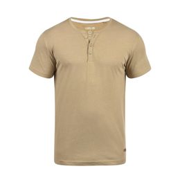 !Solid SOLID Herren Rundhalsshirt "Rundhalsshirt SDVolker", beige, Gr. L, Obermaterial: 60% Baumwolle CO. 40% Polyester PES., Shirts