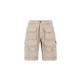 Herren Shorts "Battle Short", beige, Gr. 32, Alpha Industries, Obermaterial: 100% Baumwolle, Hosen