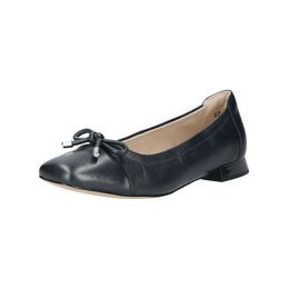 Caprice Damen Ballerina "Caprice Ballerinas Nappaleder", Gr. 36, blau, Nappaleder, Schuhe