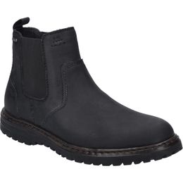 Josef Seibel Herren Stiefelette "Erroll 51, schwarz", Gr. 45schwarz, Obermaterial: 100% Rindsleder Leather cow., Schuhe