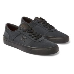 DC Shoes Herren Skateschuh "Teknic S", Gr. 9, grau, Obermaterial: Leder [Kuh] / Futter: Textil / Au&szlig;ensohle: Gummi, Schuhe